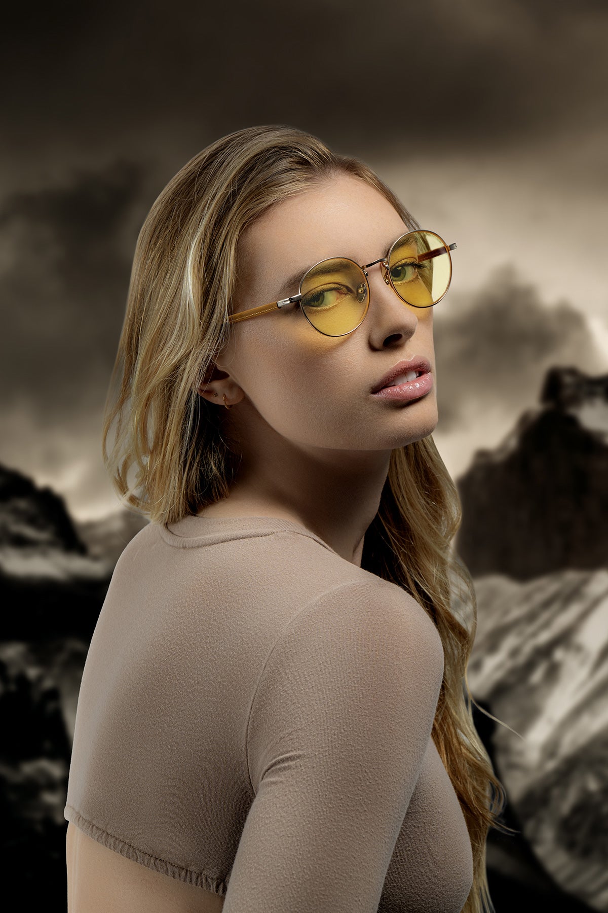 GUNNAR-The Witcher, Ciri-Computer Glasses- - Meteorite / Saddle - Amber