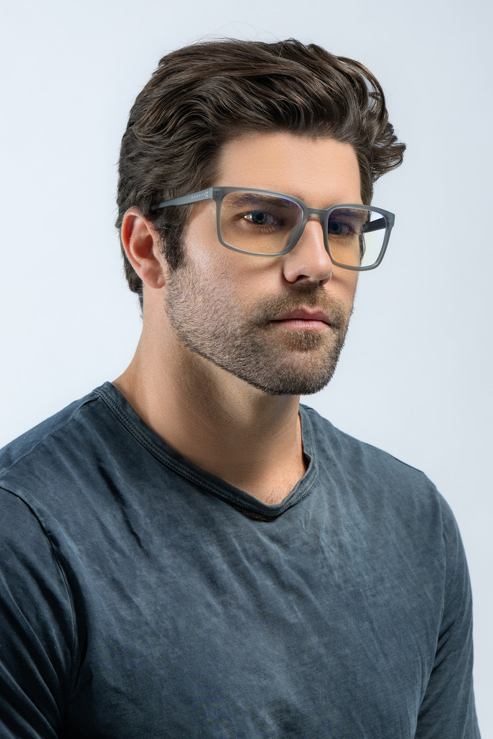 GUNNAR-MAMMOTH - Prescription-Computer Glasses- - Smoke - Clear Pro