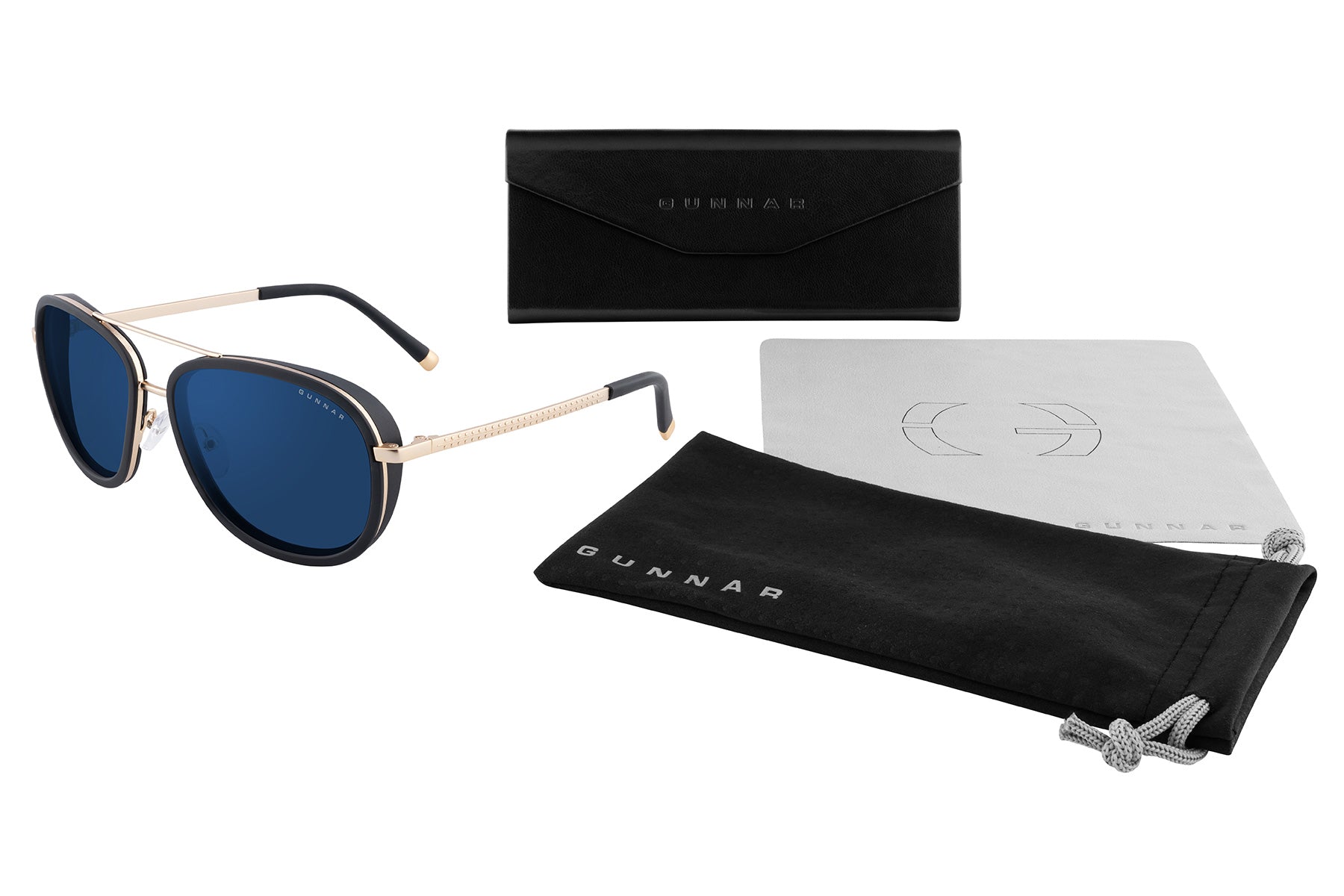 GUNNAR-Dume - Prescription-Computer Glasses- - Gold - Sun