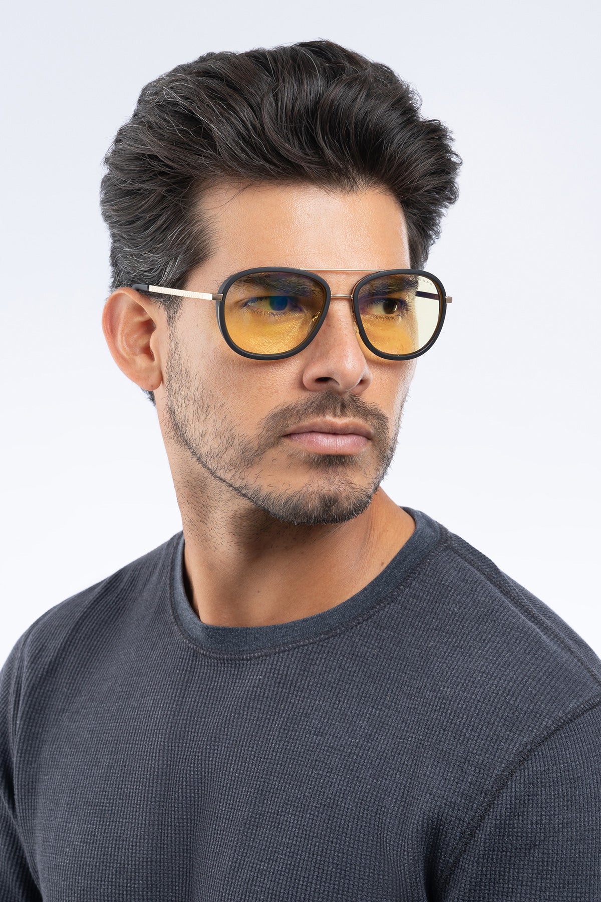 GUNNAR-Dume - Prescription-Computer Glasses- - Gold - Clear Pro