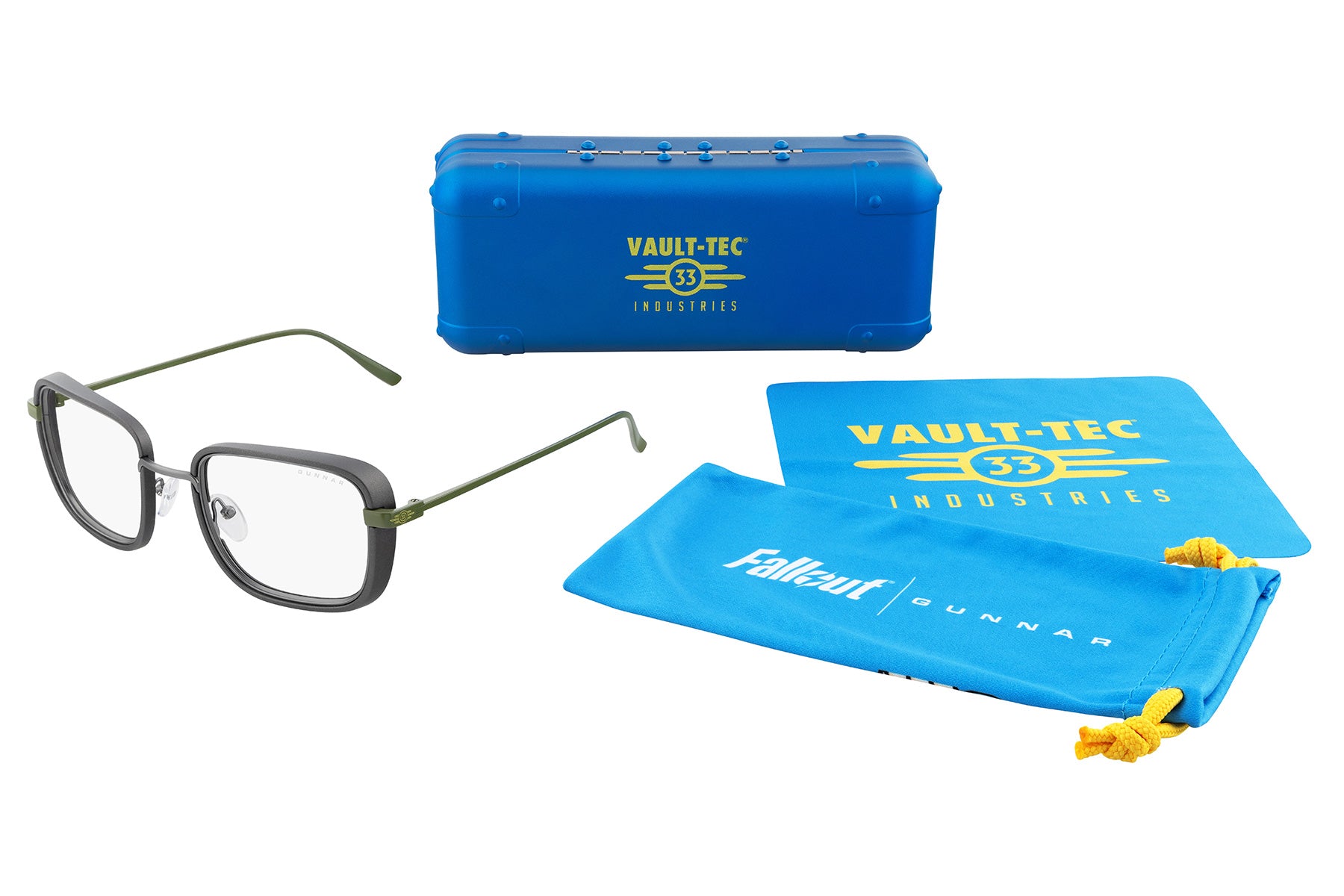 GUNNAR-Fallout Vault 33 - Prescription-Gaming glasses- - Clear Pro
