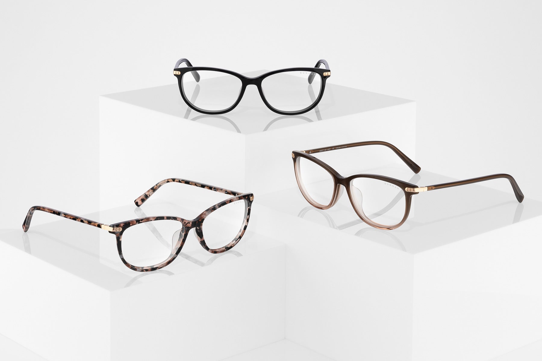 GUNNAR-Ingrid - Prescription-Computer Glasses- - Cocoa Fade Crystal - Sun